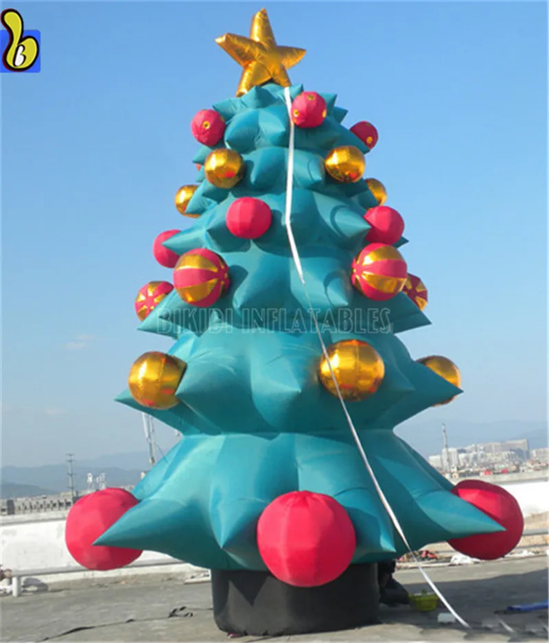 Pvc Huge Inflatable Christmas Tree For Outdoor Advertising C1029-2 ...