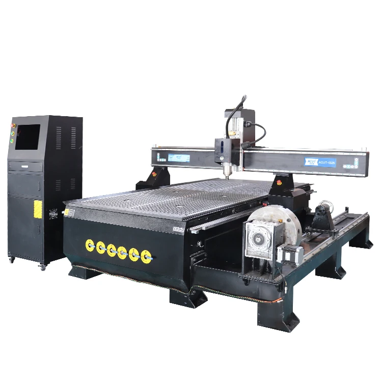 3 Axis 4 Axis Wood Furniture Cnc Router With 1300* 2500mm 1325 ...