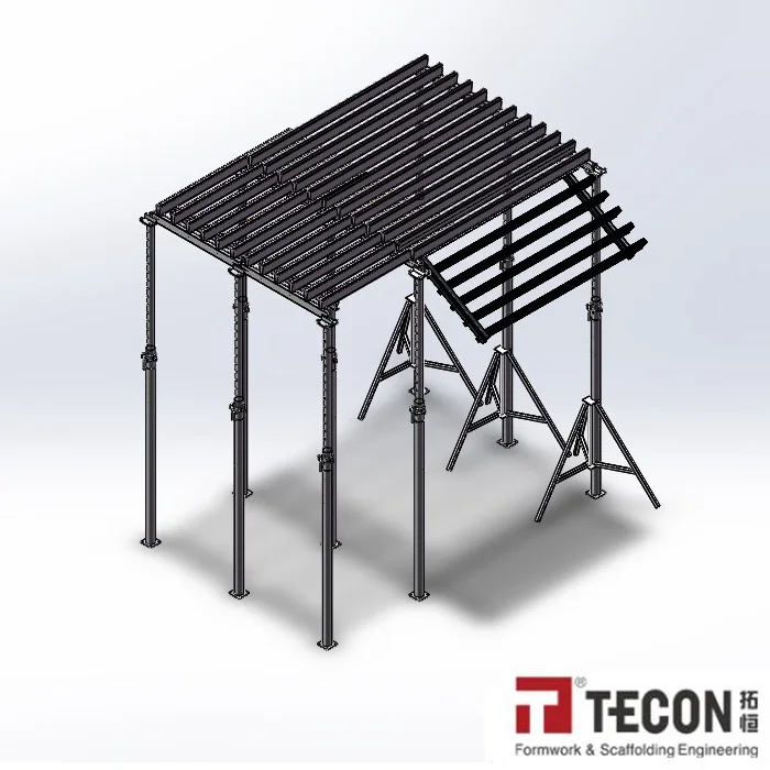 Tecon Aluminium Gridflex Slab Formwork - Durable & Efficient