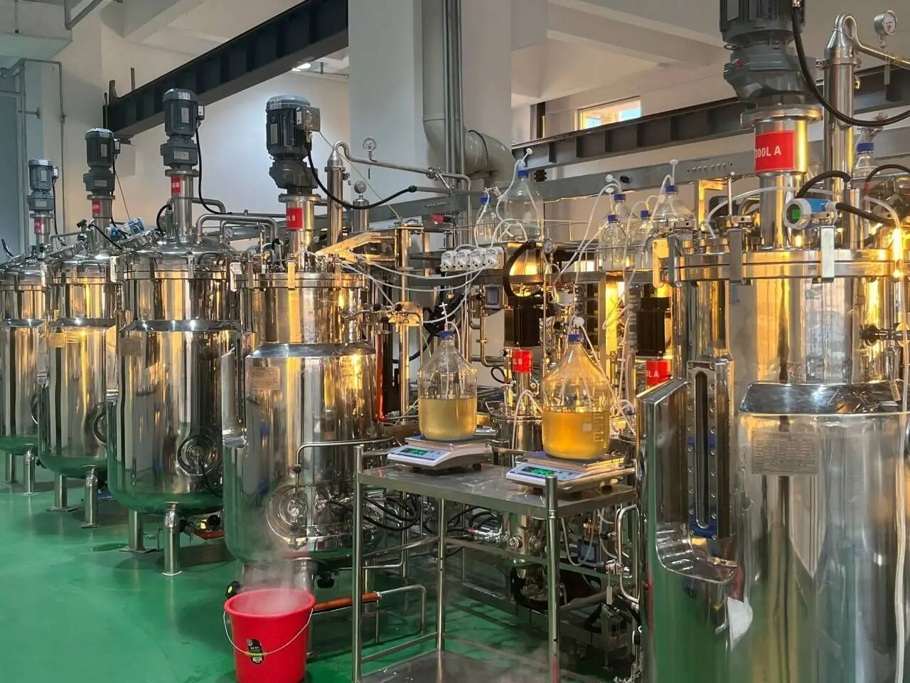 Multi Fermenter Biological Fermentor Industrial Packed Bed Reactor ...