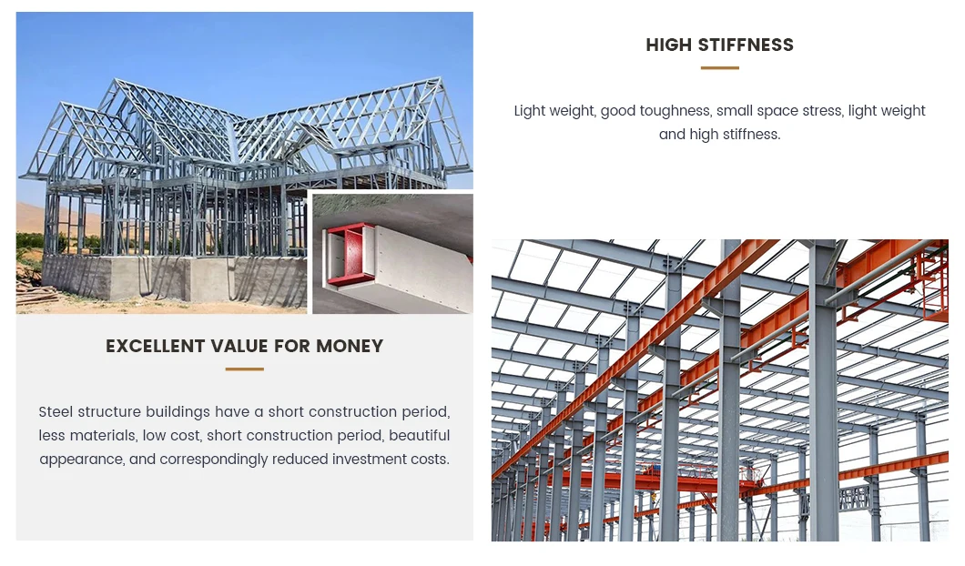 Cheap Price Prefabricated Light Steel Warehouse Steel Building ...