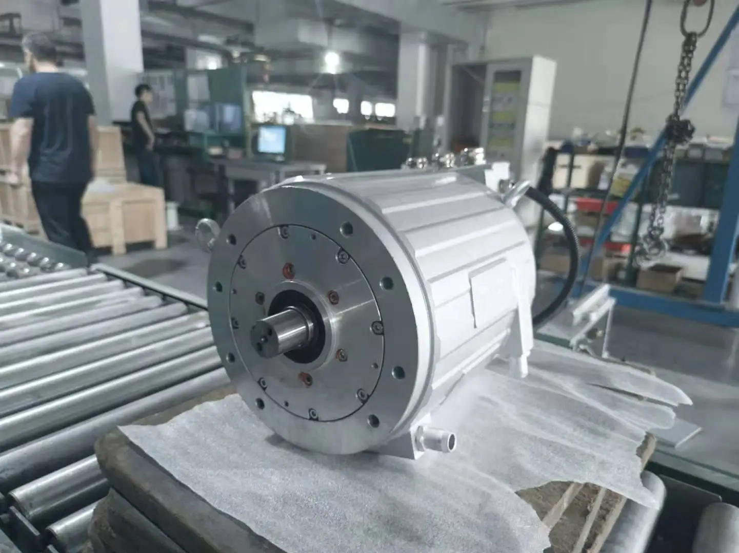 Brogen OEM 50kw 100kw Electric VAN LDV EV AC Motor Powertrain