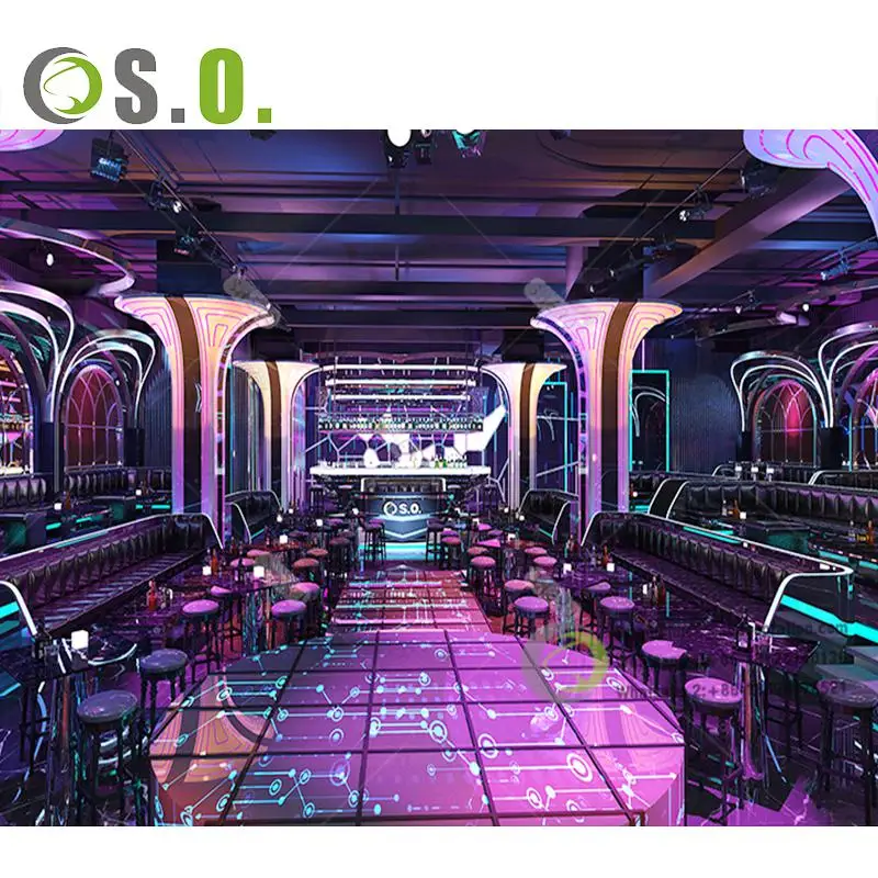 Interior Design Night Club Booth Bar Furniture Sets Lounge Booth ...