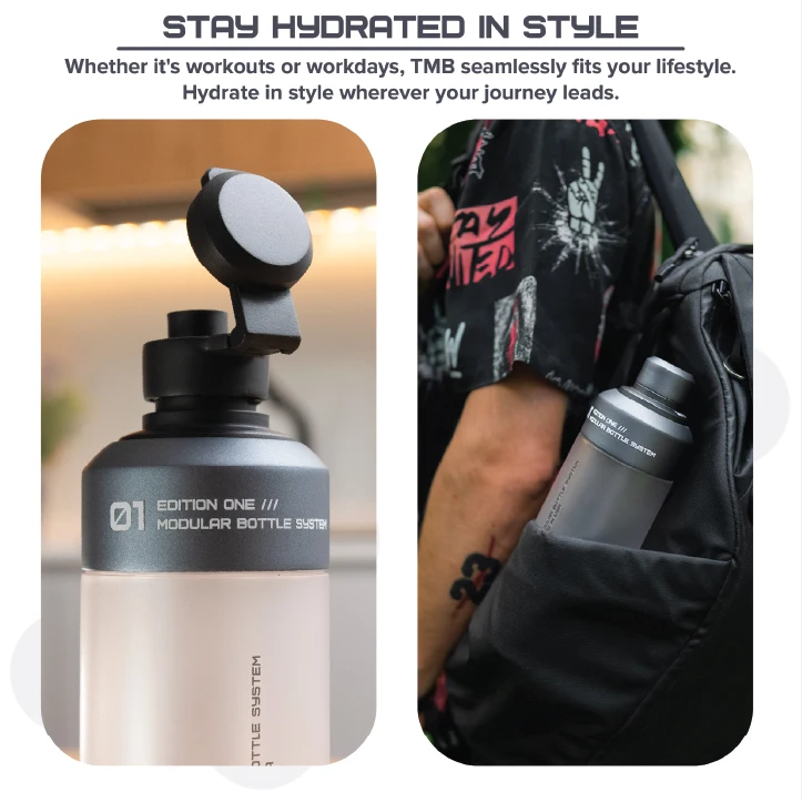 Net Celebrity Latest Design 3 In 1 Water Bottle Creative Outdoor Sports ...