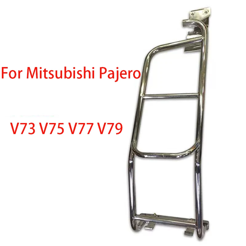 Rear Door Ladder for Mitsubishi Pajero III V73 V75 V77 V79 | Stainless ...