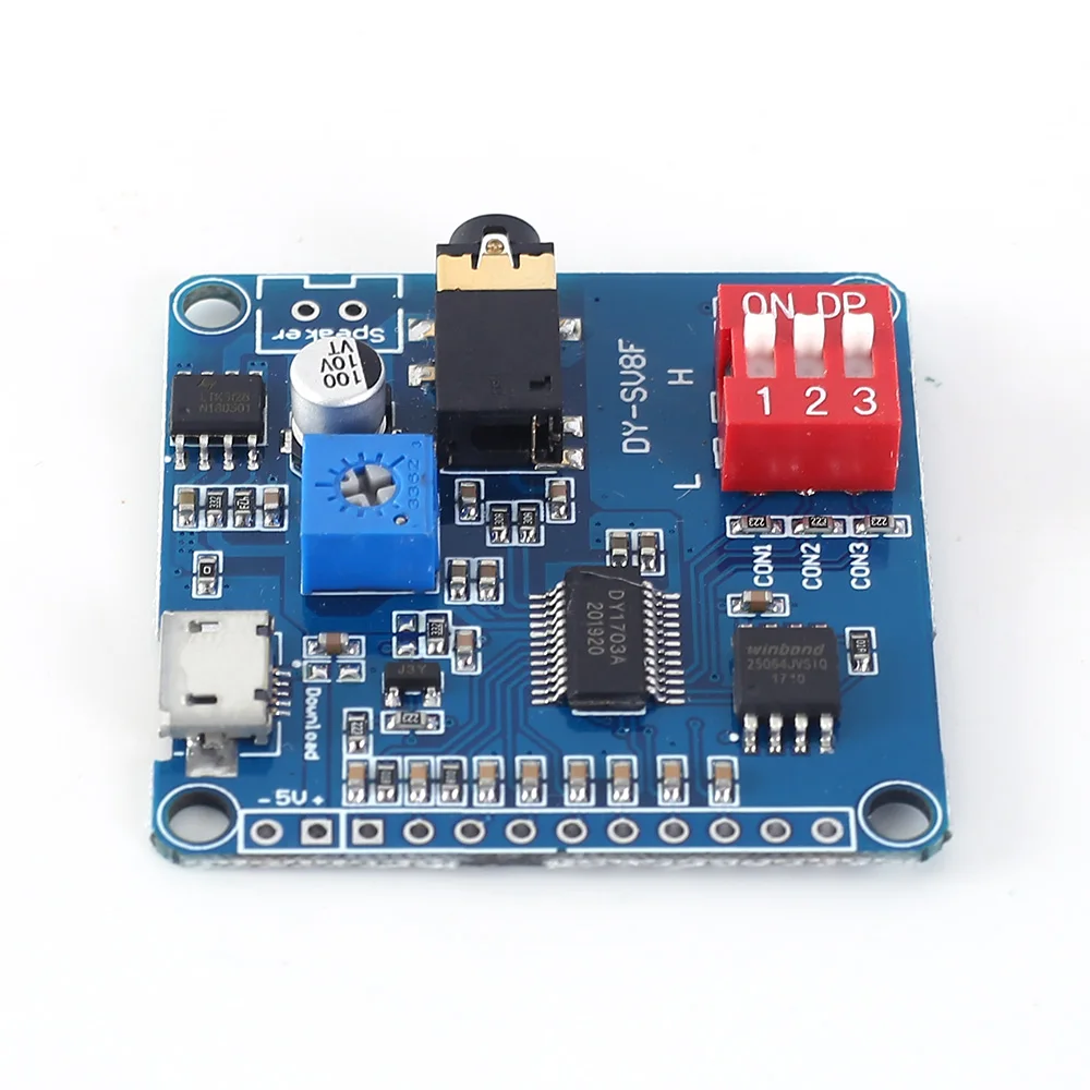Voice Sound Playback Module Mp3 Player Module Uart I/o Trig Class D ...