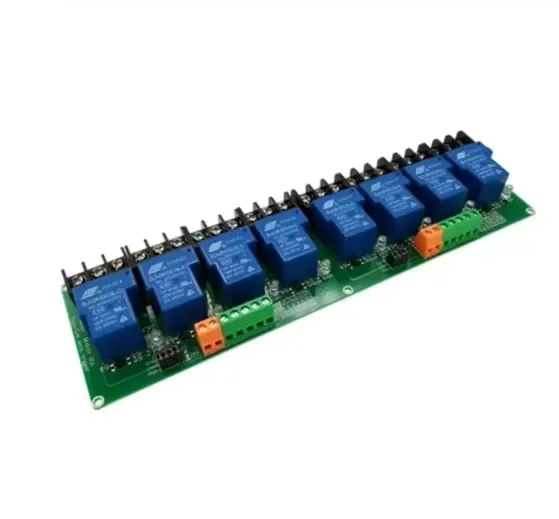 eight 8 channel relay module 30A with optocoupler isolation 5V 12V 24V ...
