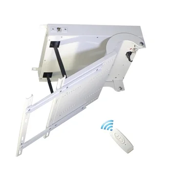 Flip Down 90 Degrees Electric Motorized Automatic Tv Lift Ceiling Wall ...
