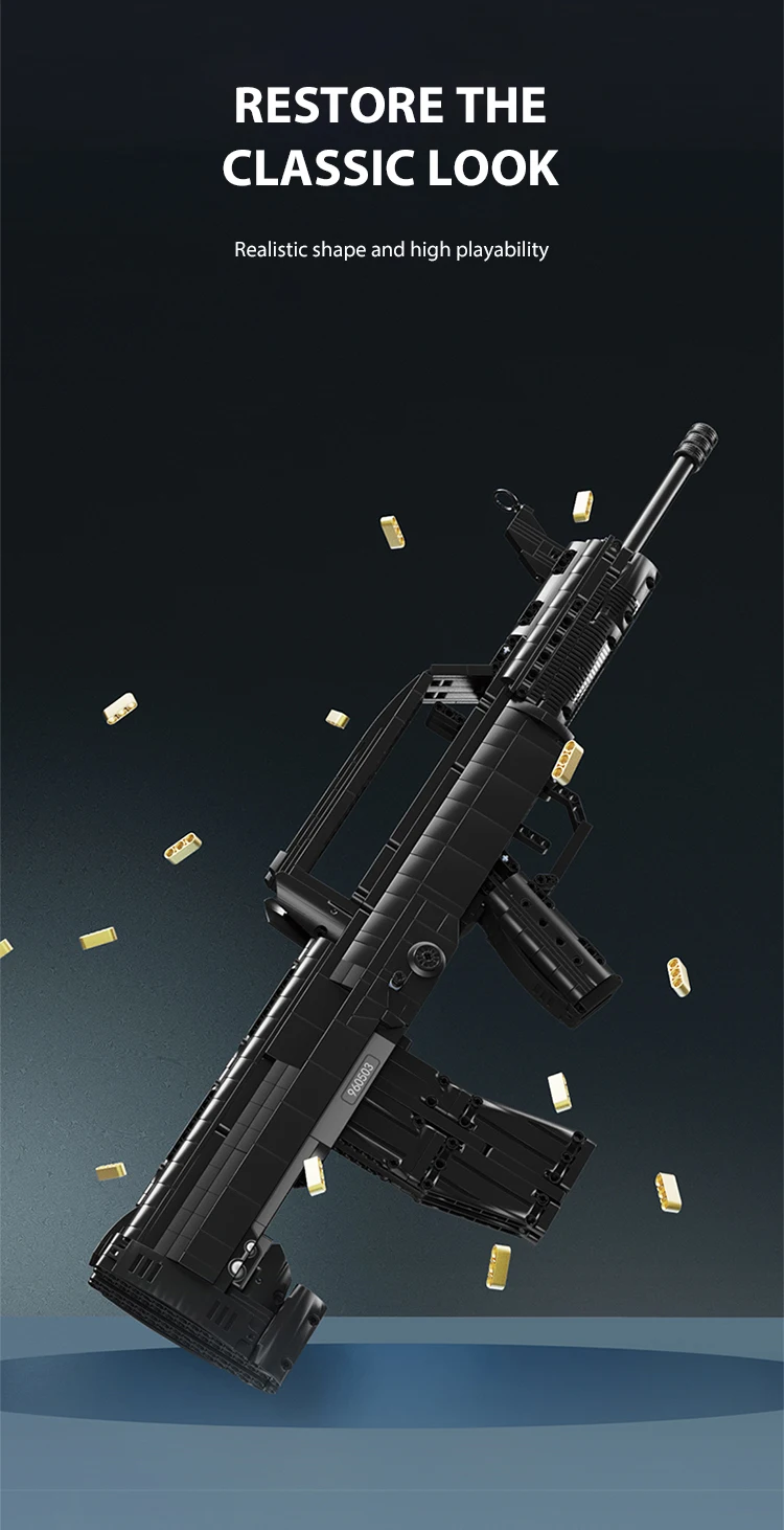 Sembo Block 702990 Educational Assembly Diy Kids Cool Gun Ttechnology ...