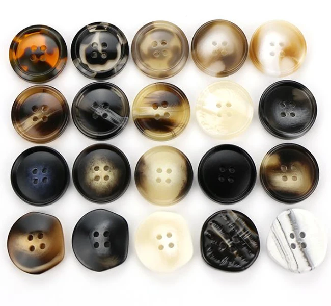 Brown Matte Button Free Sample Thousands Of Style Stock Custom 4 Holes ...