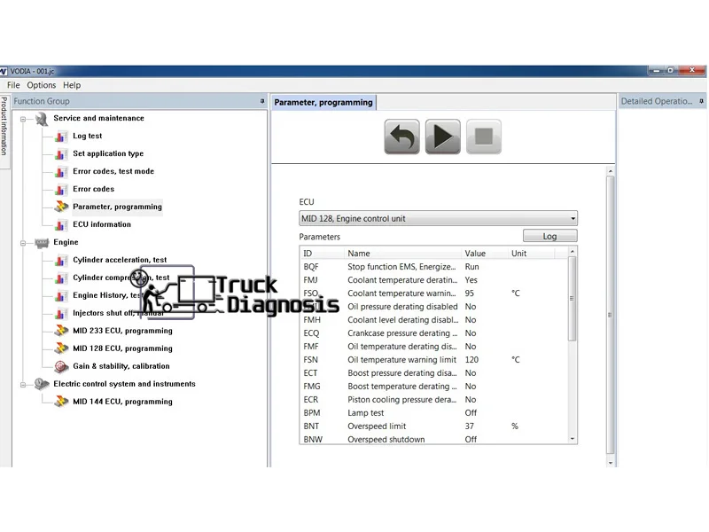 Diagnostic Tool For Volvo Penta Volvo Penta Vodia With Thoughbook Cf52 ...