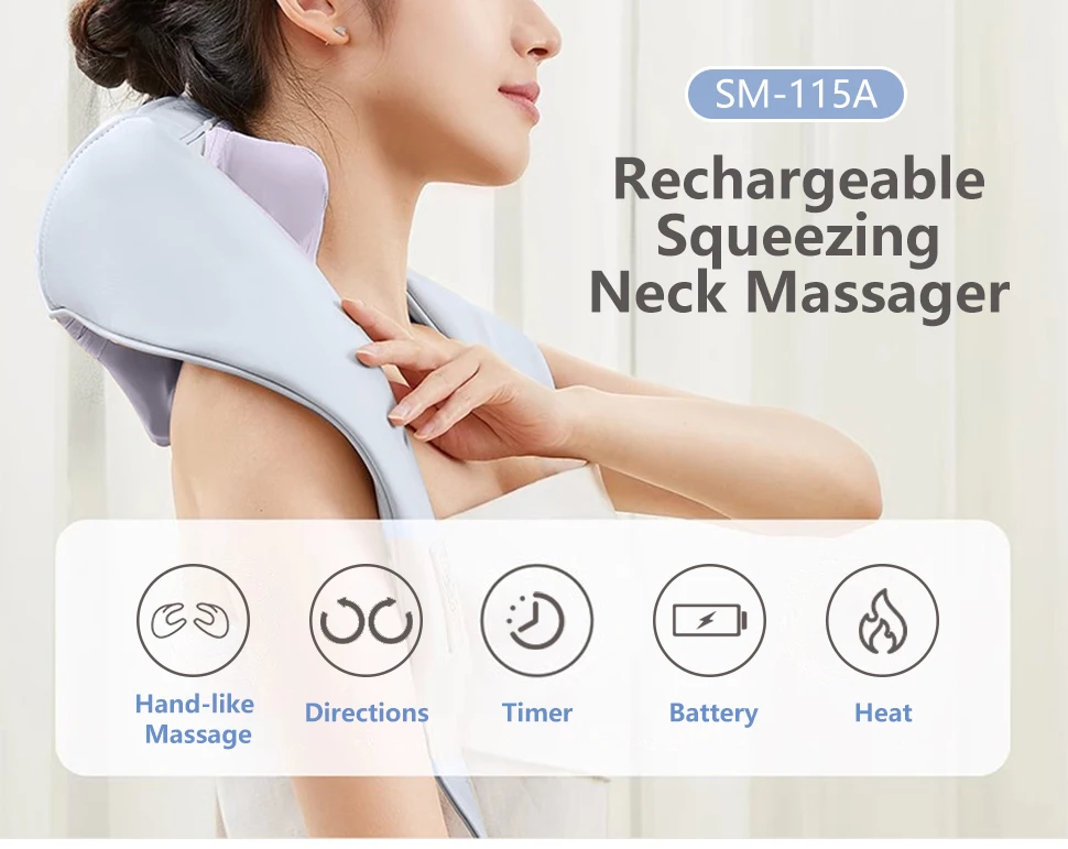 Cheap Price Trapezius Trigger Point Massager Tool Rechargeable Infrared ...