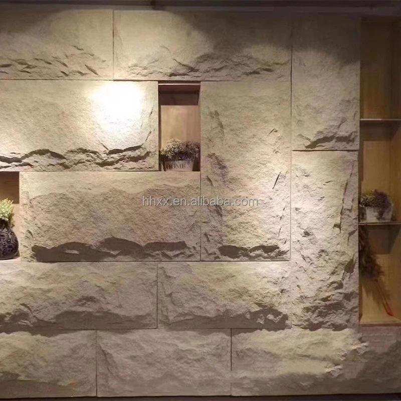 Polyurethane PU Faux Artificial Culture Stone Panels