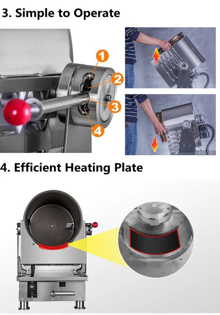 Restaurant Fried Rice Machine Automatic Smart Robot Cooker Wok Cooking ...