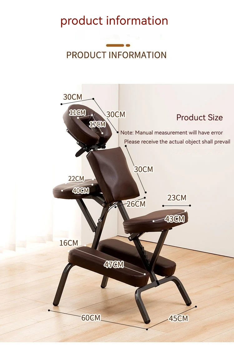 Portable Folding Physiotherapy Storage Chair With Scraping Feature For ...