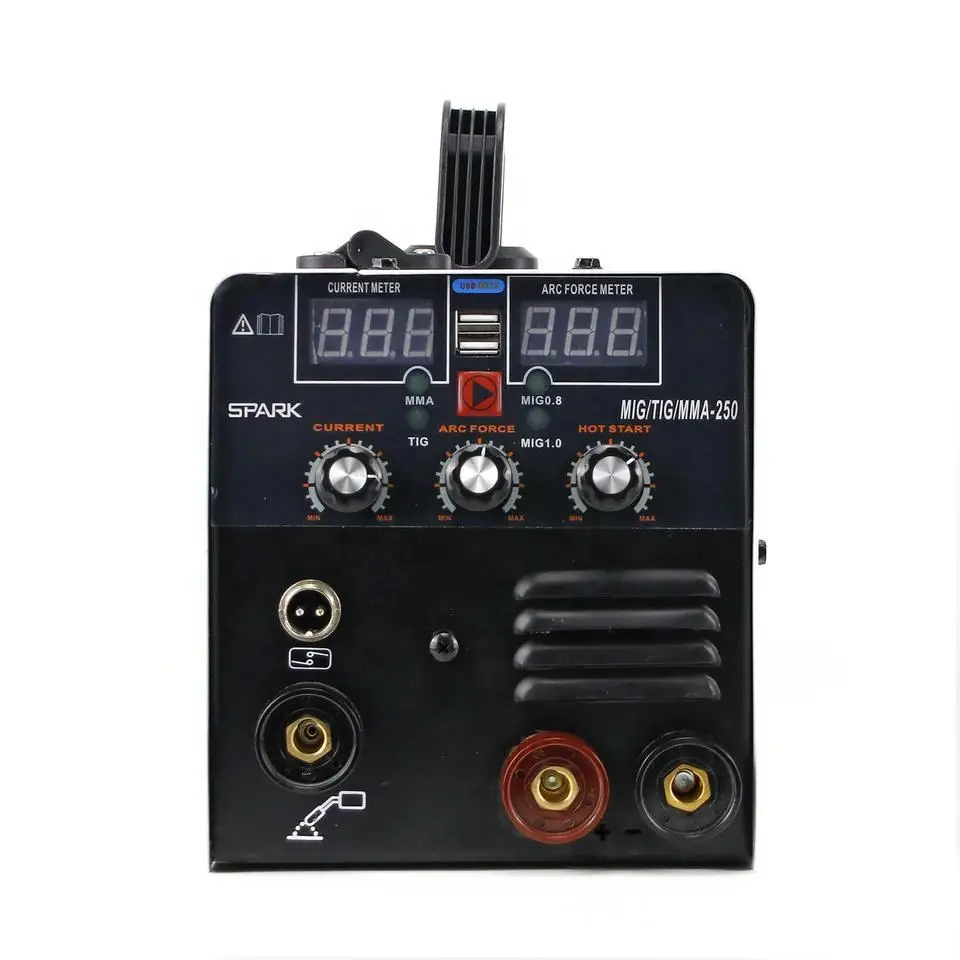 220V Gasless MIG Welding Machine - Portable & Multifunctional