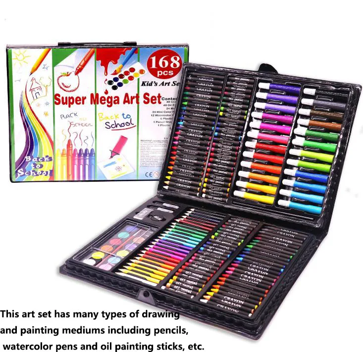 Art Set Crafts Painting Drawing Kit for Budding Artists