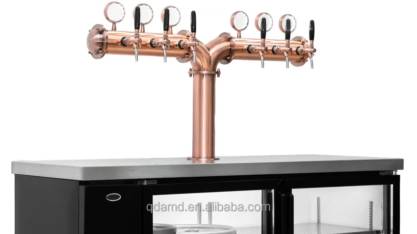 Draft Keg Beer Cooler Dispenser Machine With Glass Door For Australia ...