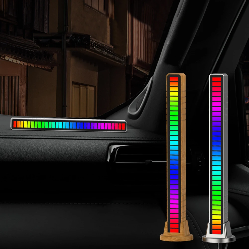 Rgb Sound Control Led Music Spectrum Display Analyzer Audio Vu Meter ...