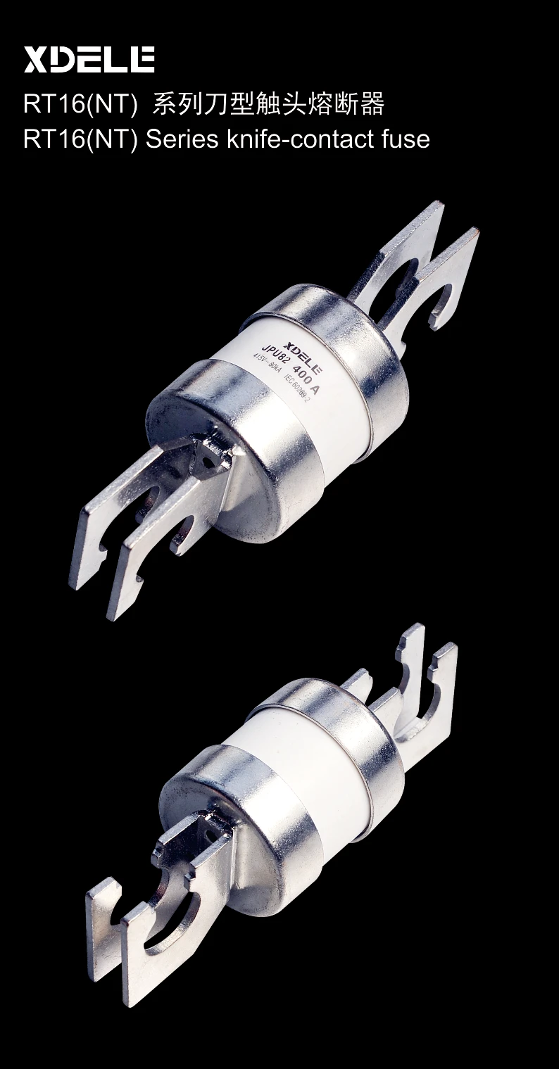 Slotted Wedge JPU HRC Fuse Link 82mm 500VAC 200A,250A,315A 400A ...