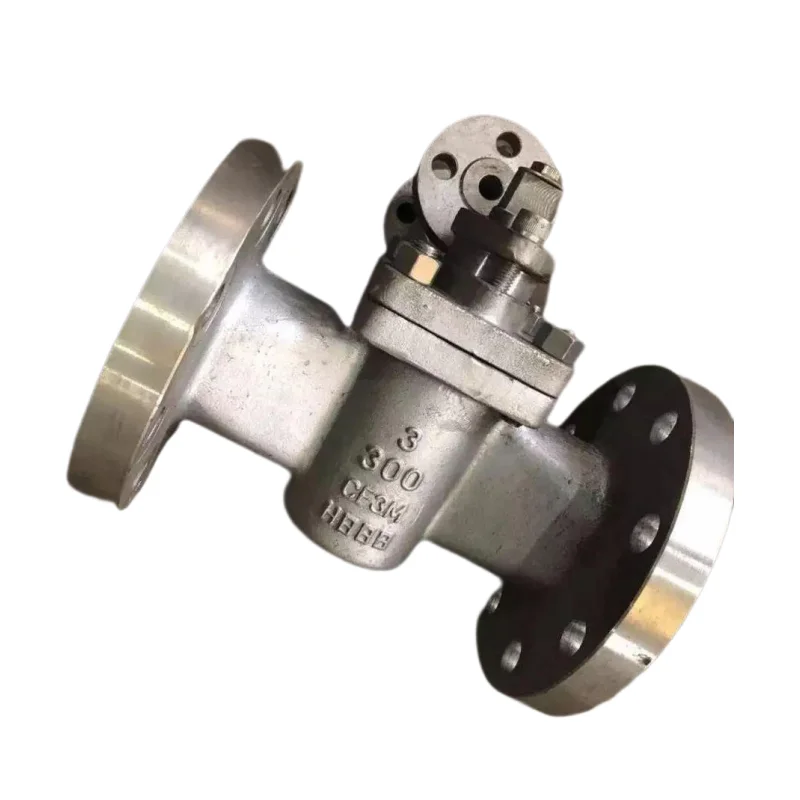 API 6D SS316 High-Pressure 2/3-Way Plug Valve - Tight Shut-off