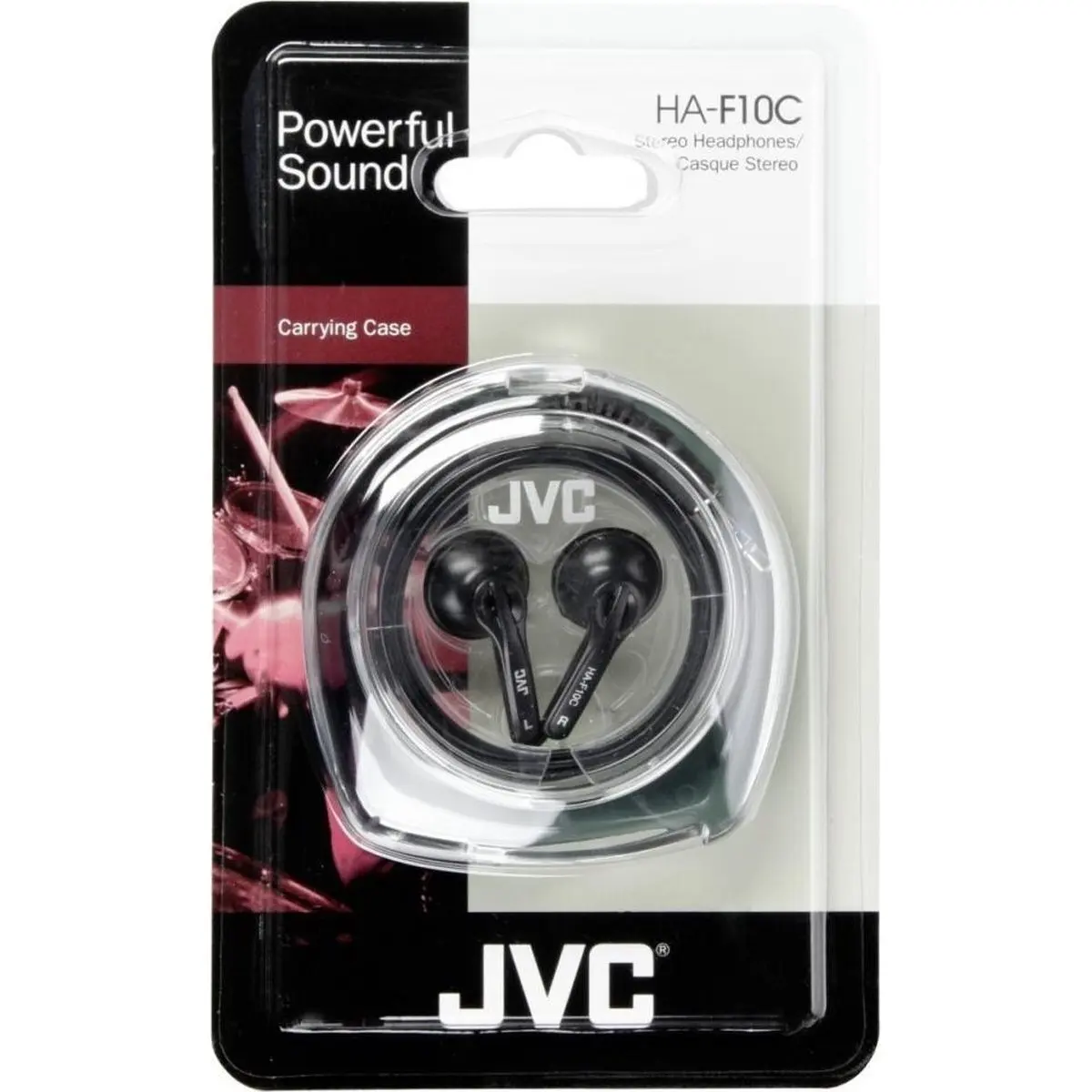 For JVC Noise Cancelling TWS In-Ear Earbuds Black Headphone ...