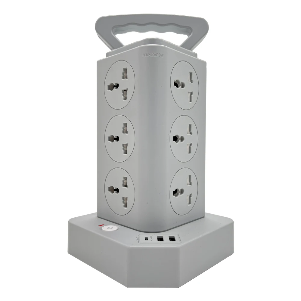 Custom Logo Universal Power Socket Extension Electrical Socket With ...