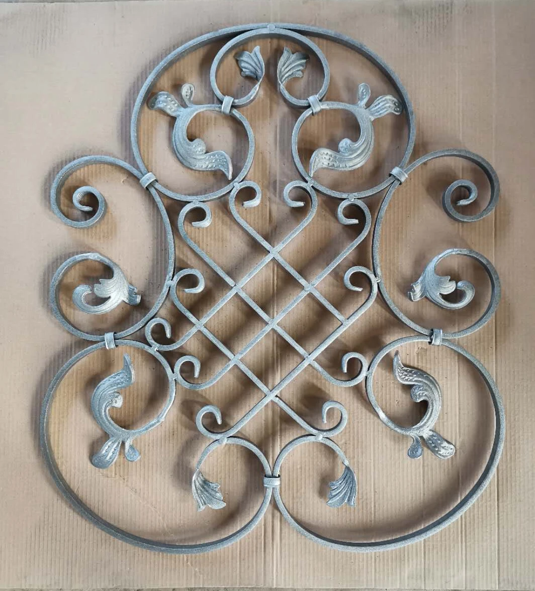 Beautiful Decorative Forged Wrought Iron Rosettes And Panels - Buy ...