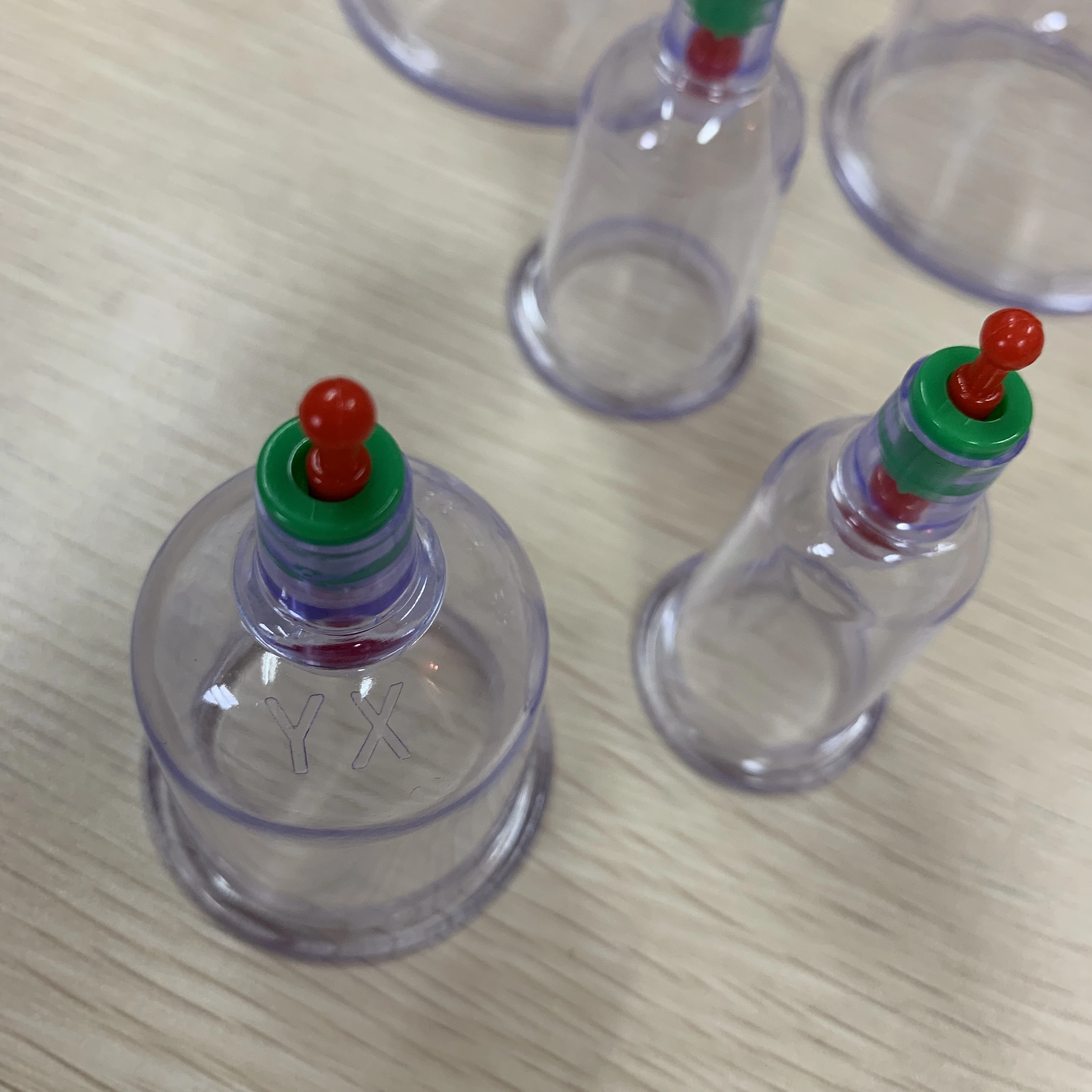 Plastic Vacuum Cupping Set - Hijama Cups 1 to 6 Size