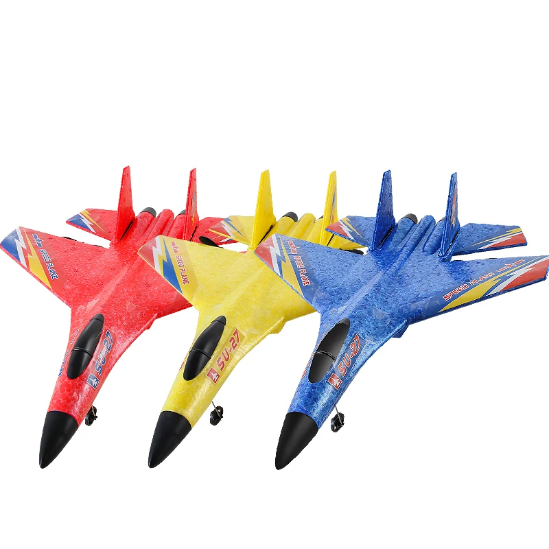 820 Su 27 290mm 2.4g 2.5ch Wingspan Remote Control Glider Model Toy ...
