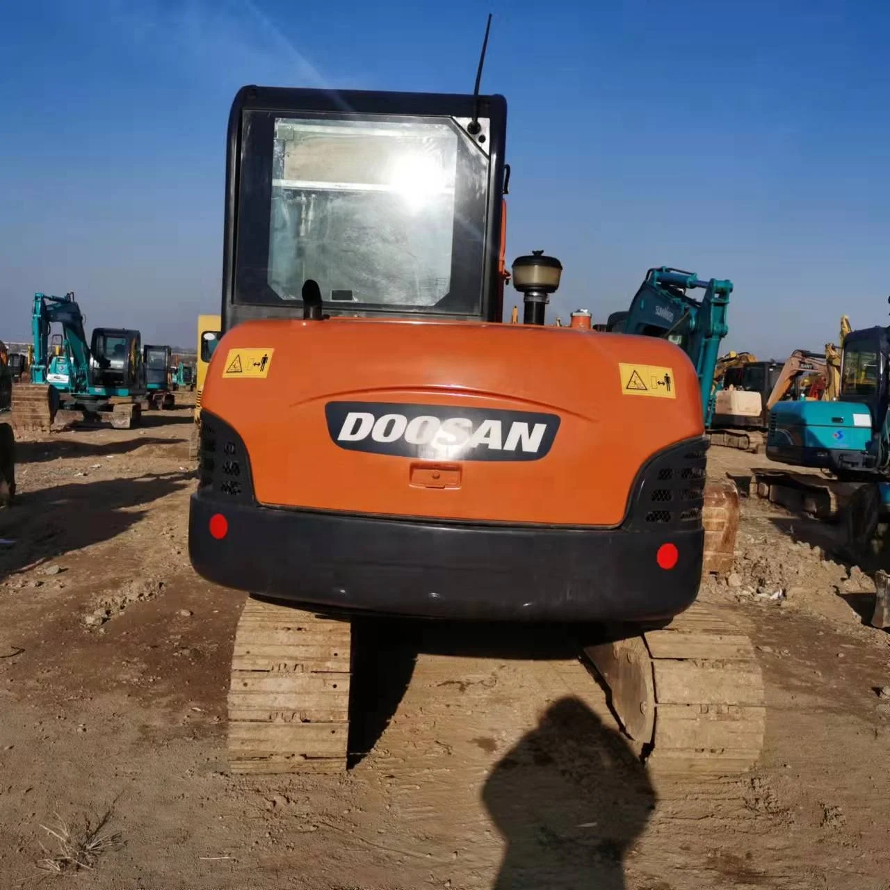 Used Doosan Mini Crawler Excavator Dh60-7 With Good Working Condition ...