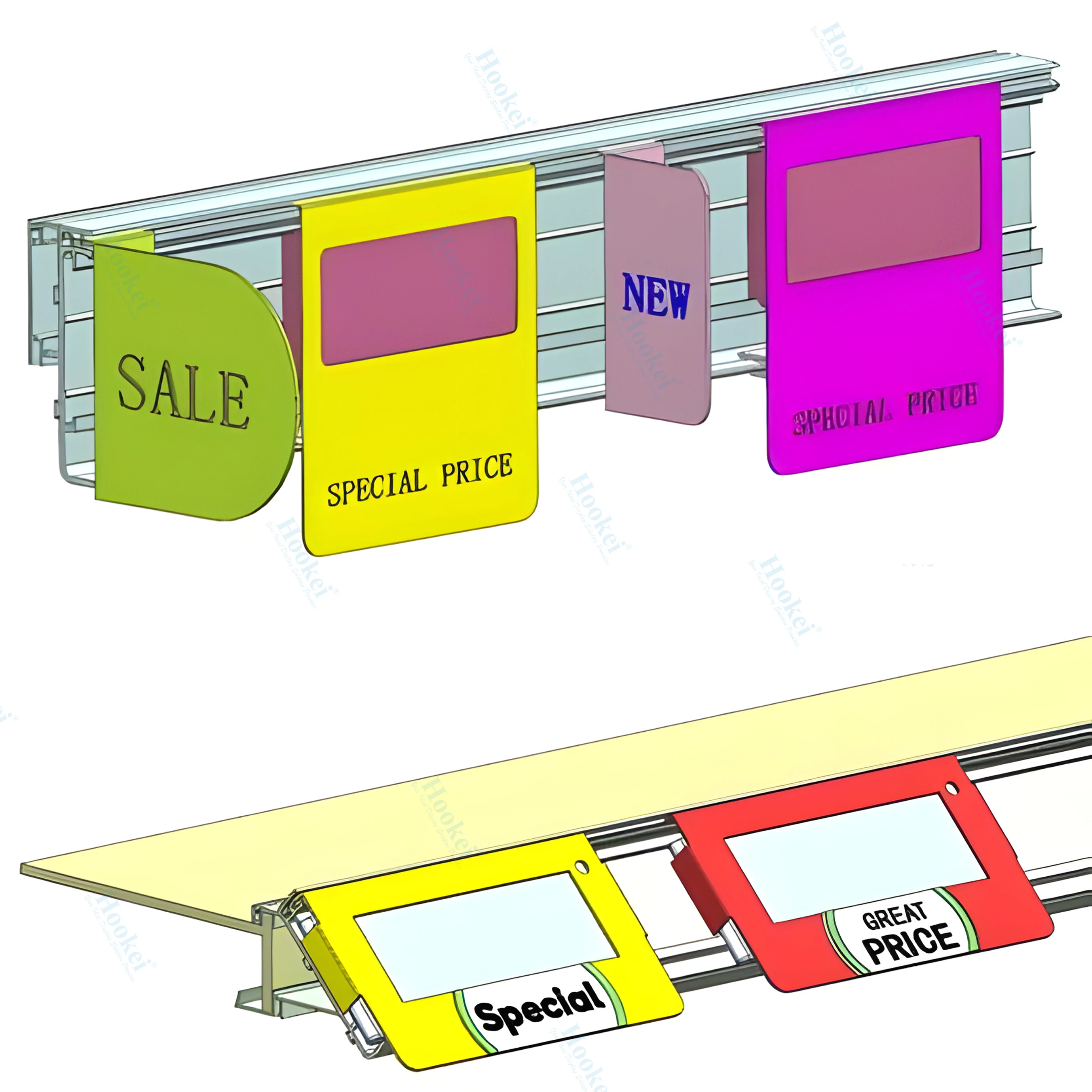 Shelf Talker Sign Holder Label Holder - Buy Magnetic Label Holders ...