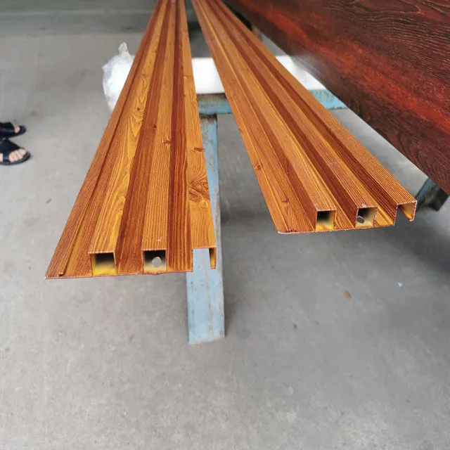 Timber Look Aluminium Cladding - Elegant Ceiling Panels