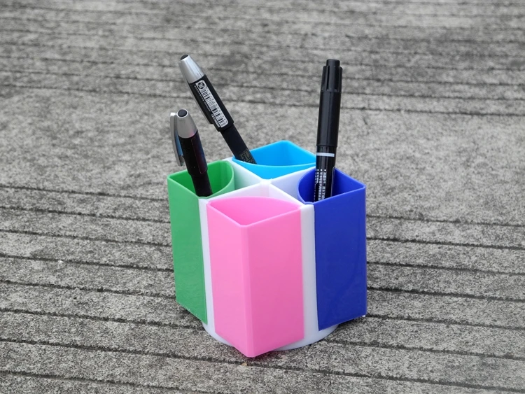 Custom Made Super Plastic Small Personalized Pen Holder Cute ...