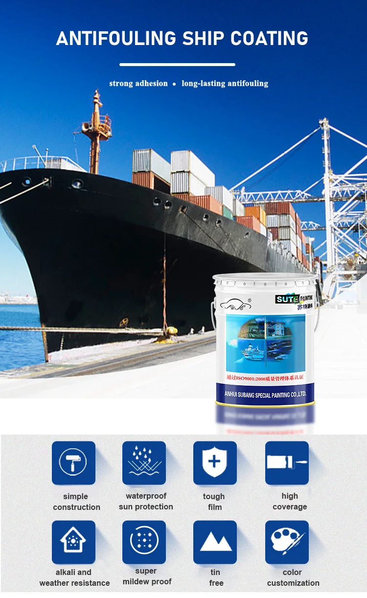 Long-lasting Antifouling Marine Ship Paint - SUBANG AF7831