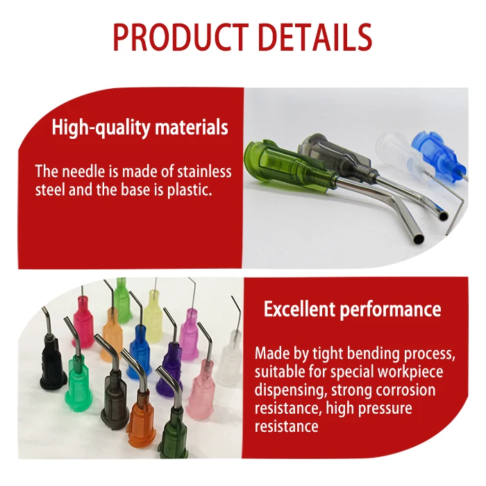 Best Price Disposable Injection Plastic Liquid Needles Tips Tapered 23G ...