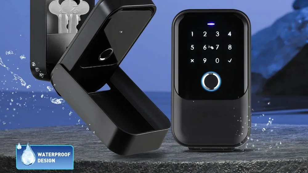 Smart Key Lock Box Tuya Ttlock App Passcode Ic Card Blue Tooth Key ...