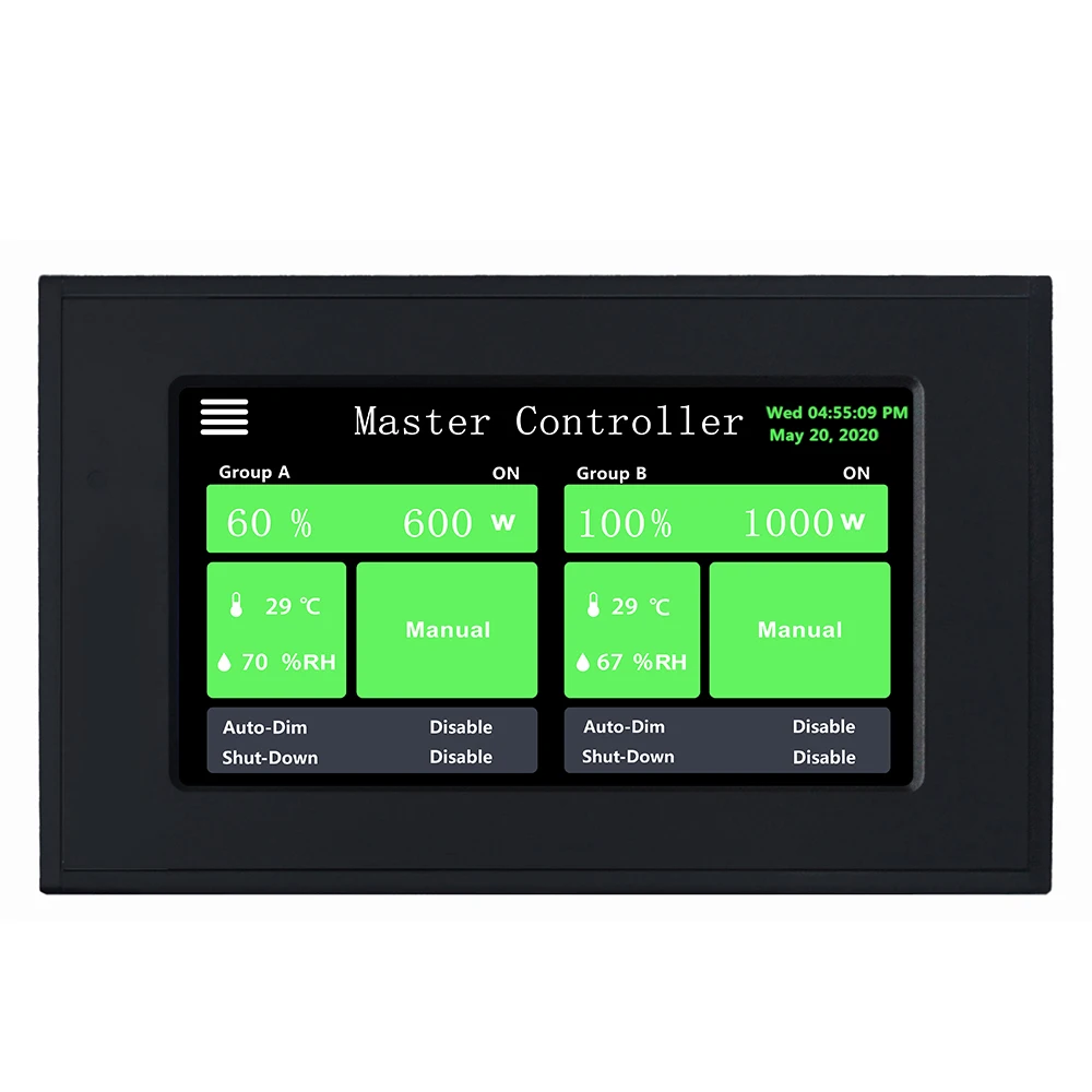 Smart LED Grow Light Controller - Master Lighting Control