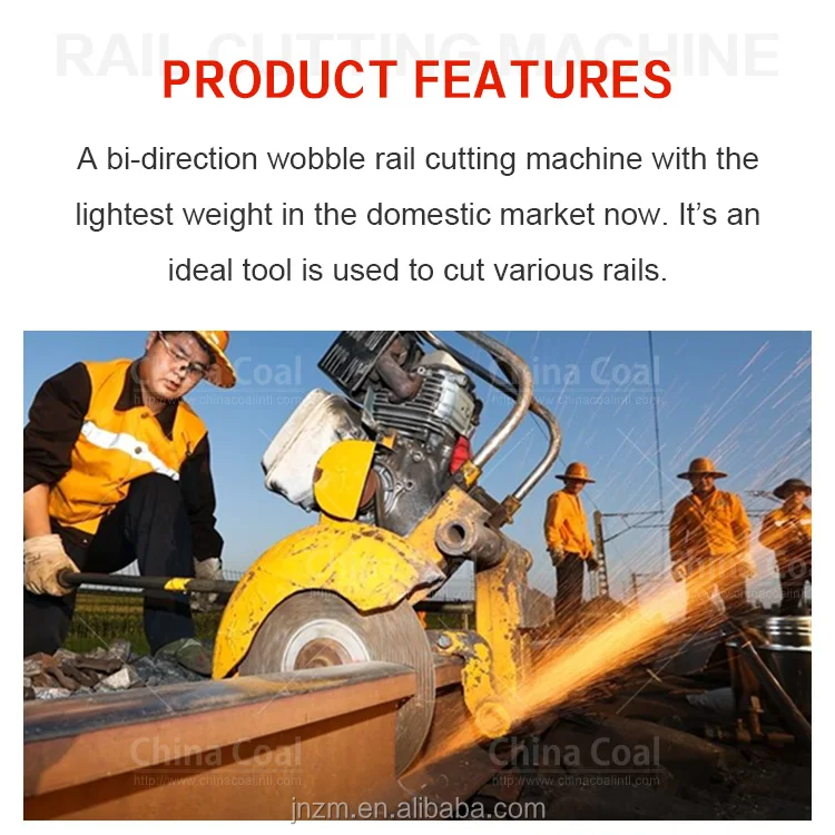 Hot Sale Railroad Cutting Machines Rail Cutting Machine Portable Rail Saw Cutter Cutting Machine ...