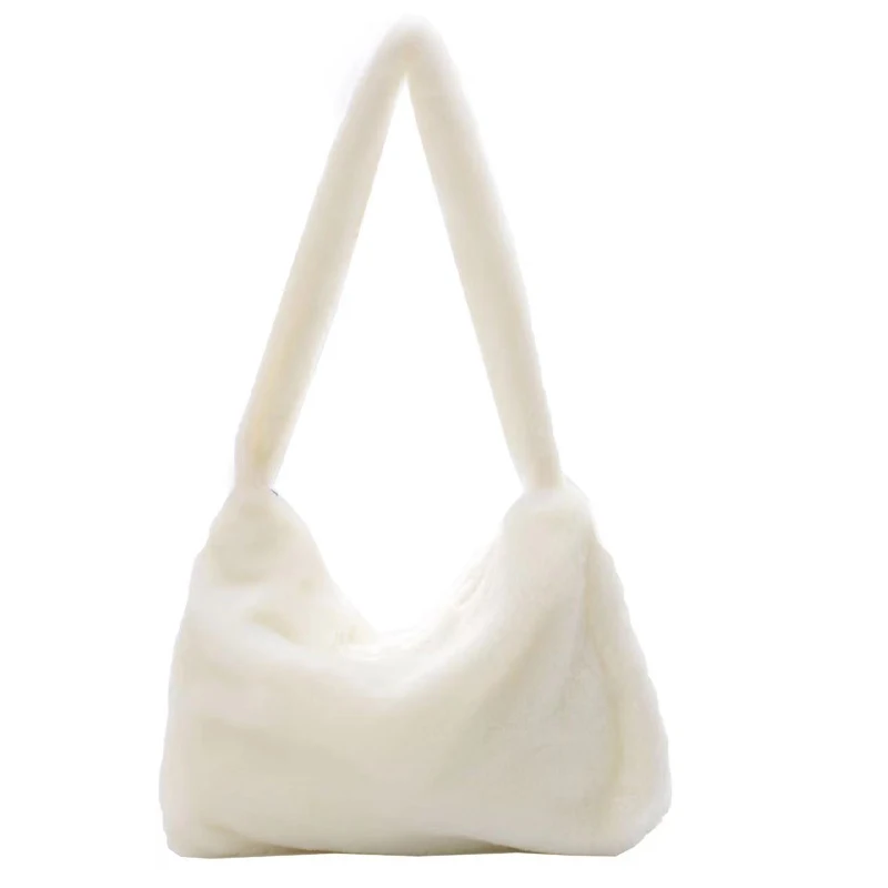 Cute Purple Love Pattern Underarm Bag Korean Girlish Style Autumn ...