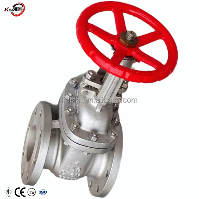 Asme Flanged Gate Valve4in-150lb Cf3m Stainless Steel Gate Valve Hand ...