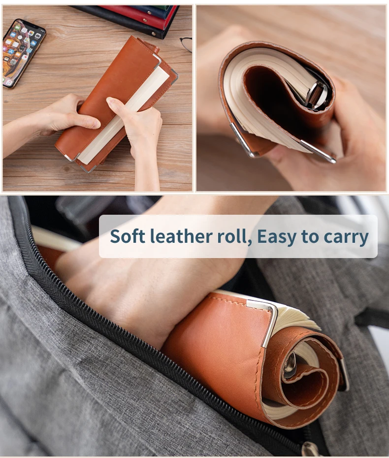 Customizable A4 B5 Plain Binder Notebooks with Logo