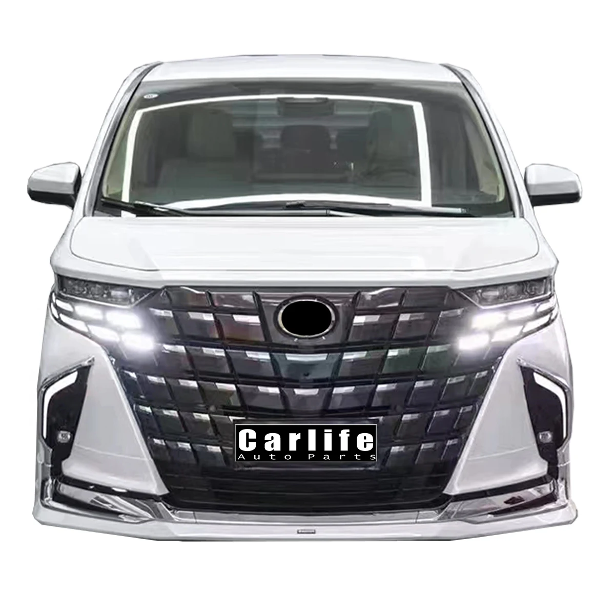 Suitable Facelift Body Kit for Toyota Alphard 40 SERIES 2024 Upgrade to ...