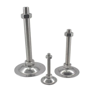 M12/m14/m16 Thread Adjustable Foot Cups Stainless Steel Articulated ...