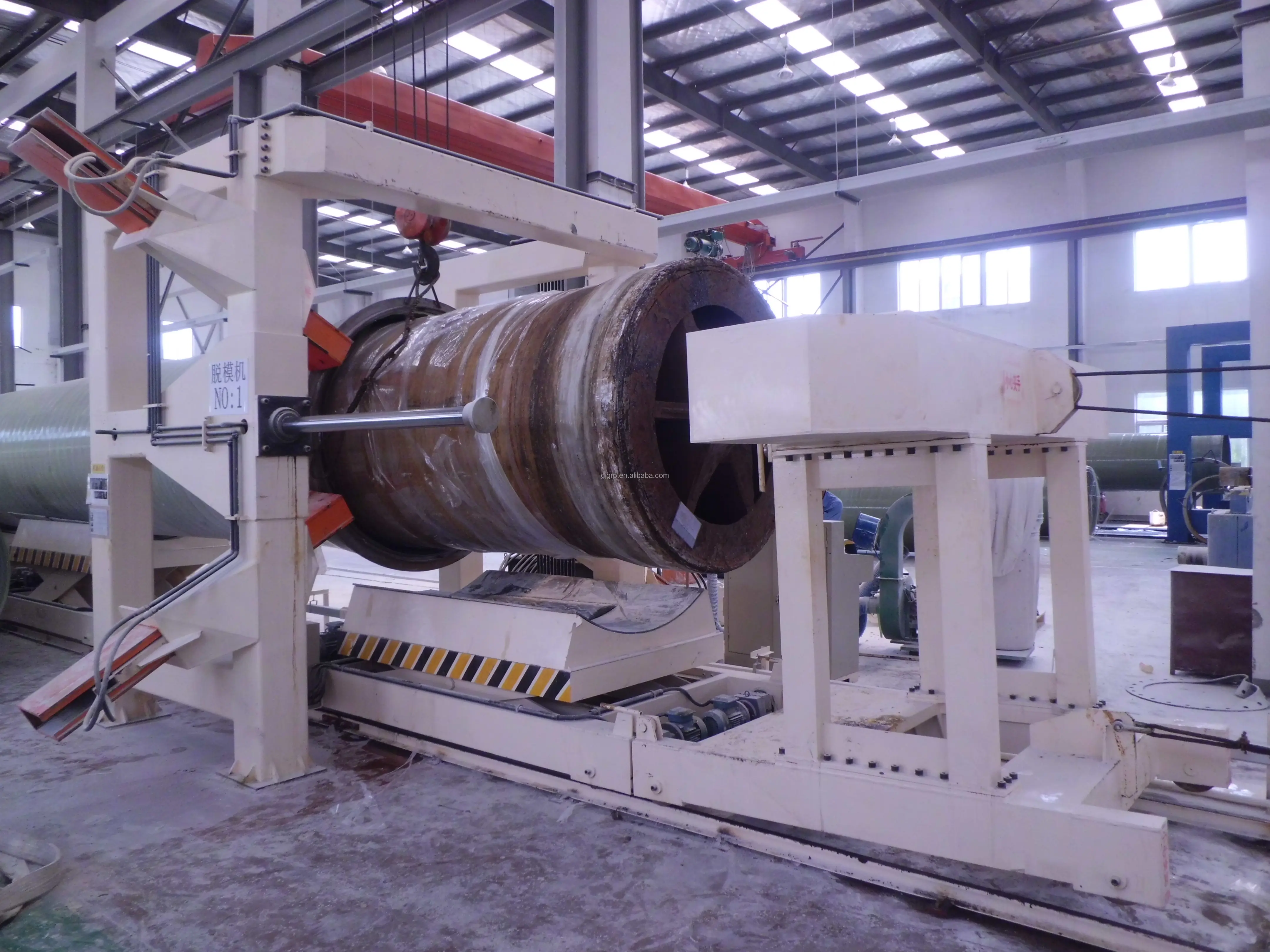 Computer Control Filament Winding Machine For Dn300-dn3200 Frp Pipes ...