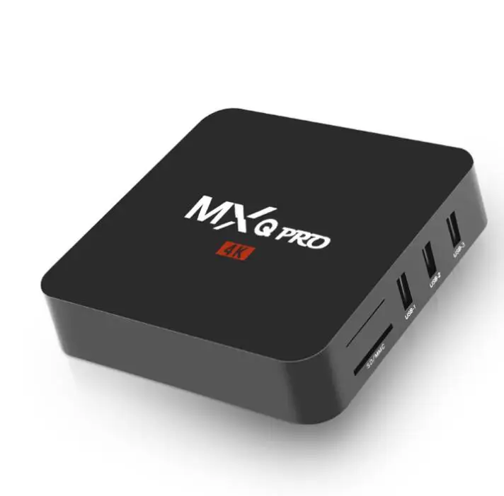 Mx Pro 4k Hd 1+8g 2+16g Wifi Android 7.1 Quad Core Smart Tv Box Media ...
