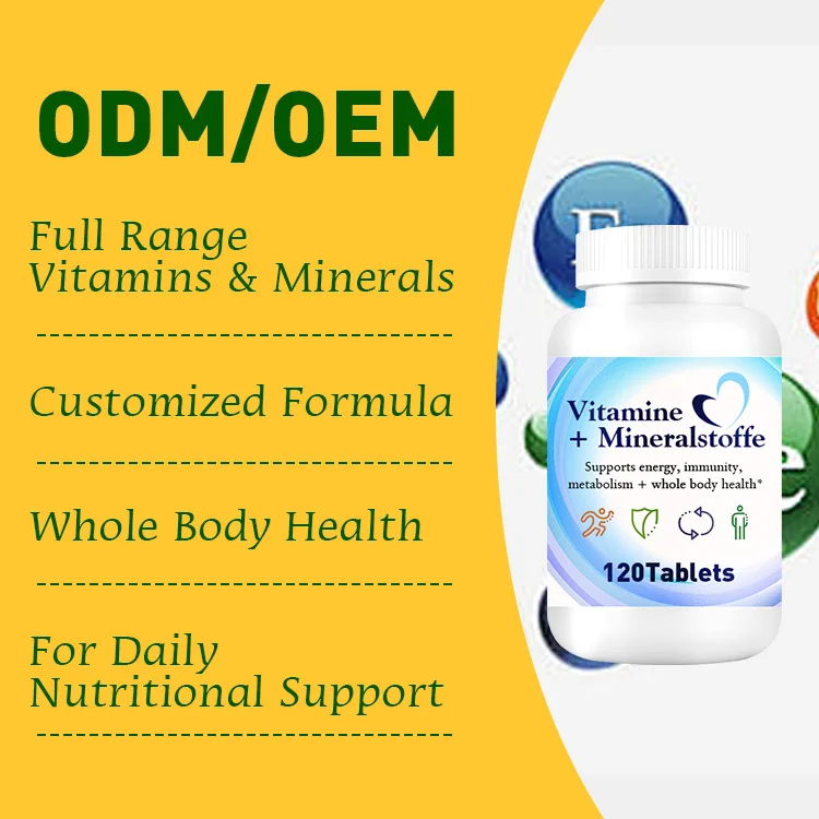 Customized Formula Multivitamin with Minerals Antioxidants Nutrients ...
