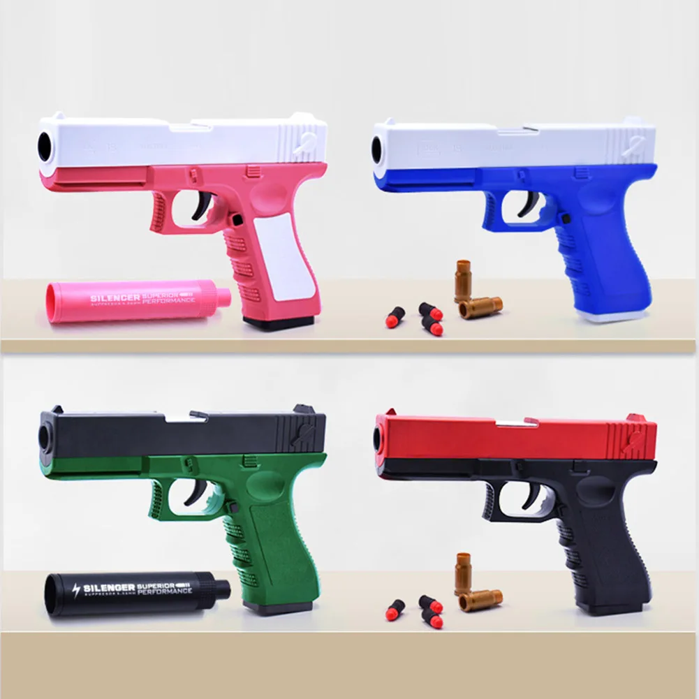 M1911 Soft Bullet Toy Gun Foam Ejection Toy Foam Darts Blaster Pistol ...