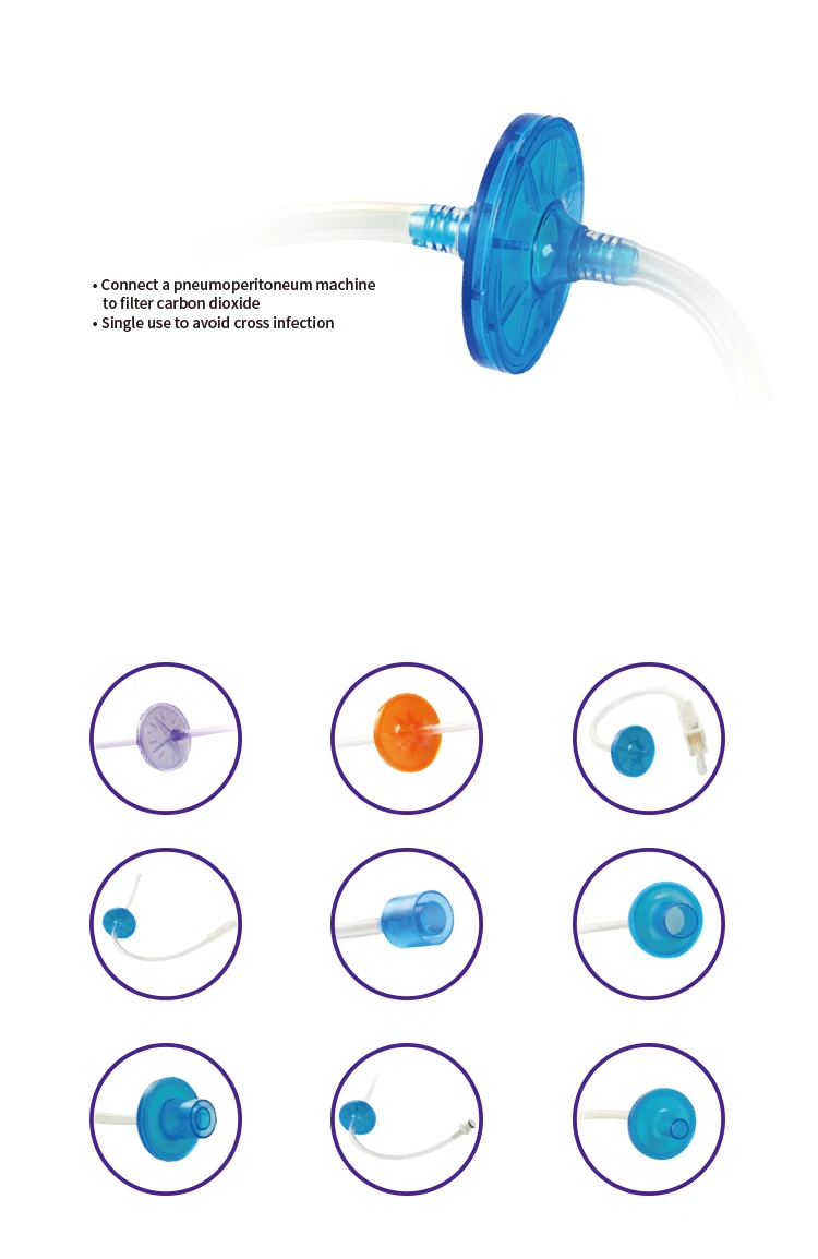 Medical Grade Disposable Insufflation Tubing Sets/laparoscopy ...