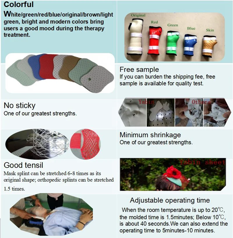 E Type Thermoplastic Mask for Cancer Oncology Radiation Therapy ...